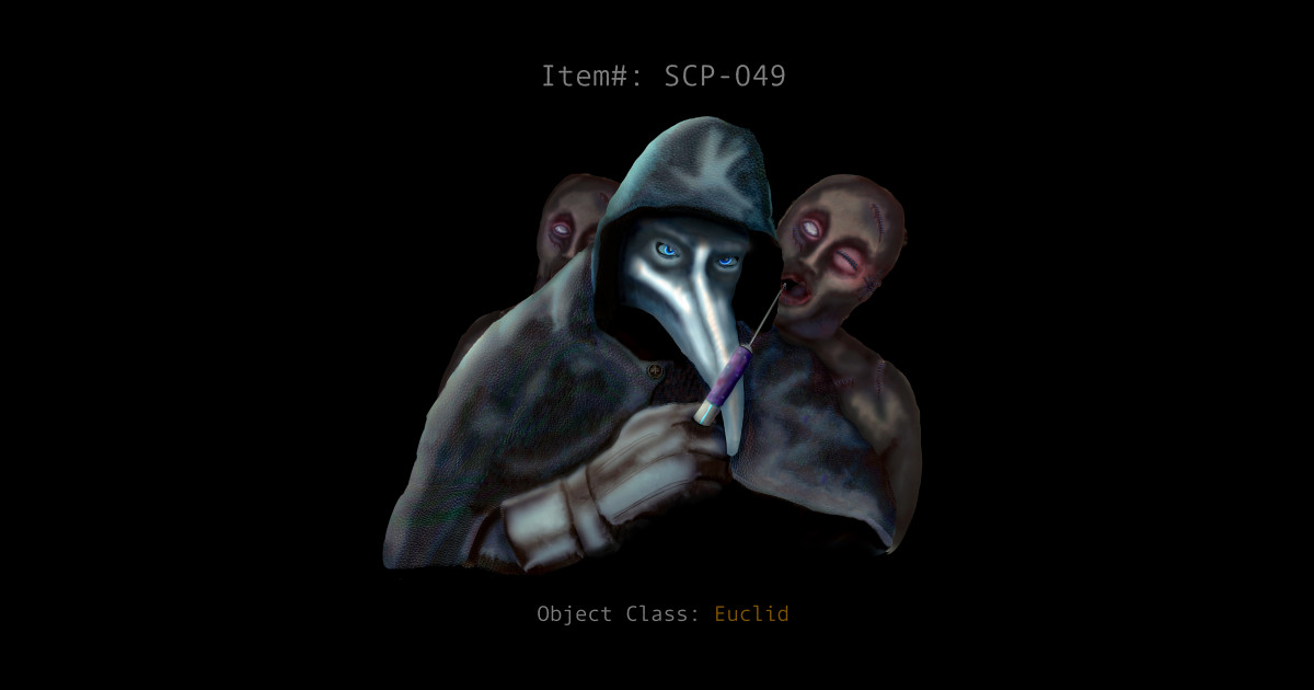 SCP 049 - Scp - Sticker | TeePublic