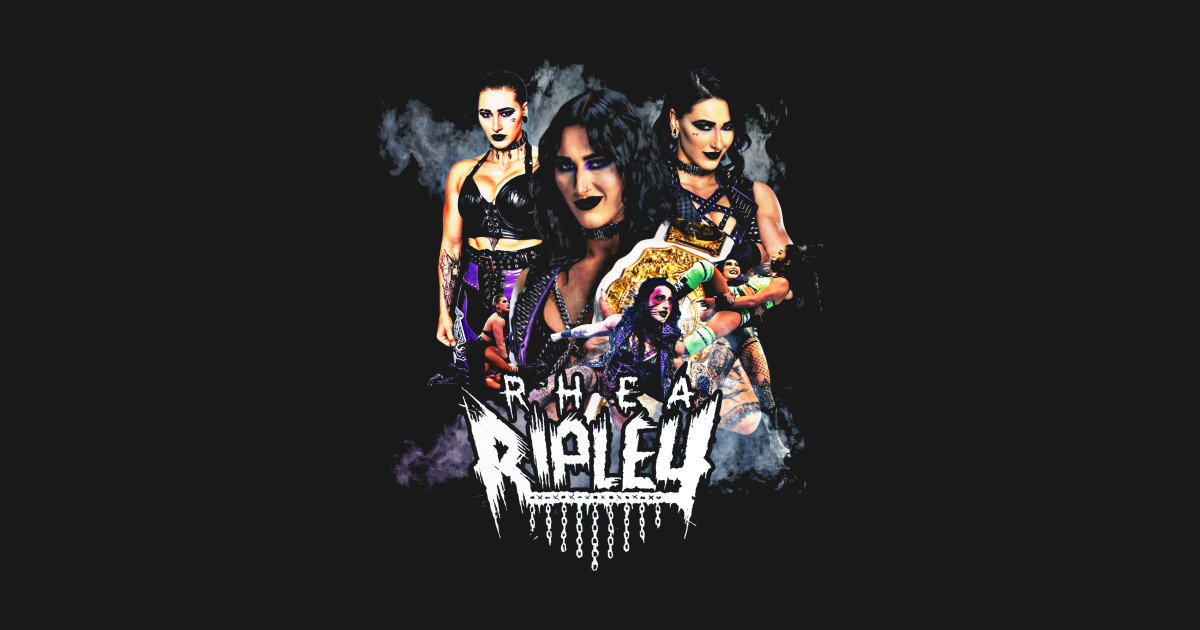 Rhea Ripley vintage - Rhea Ripley - T-Shirt | TeePublic