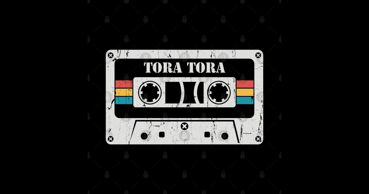 Cassette Vintage - Tora Tora - Tora Tora - Sticker | TeePublic