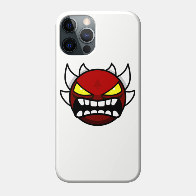 Geometry Dash - Extreme Demon - Geometry Dash - Phone Case by Karmina ...