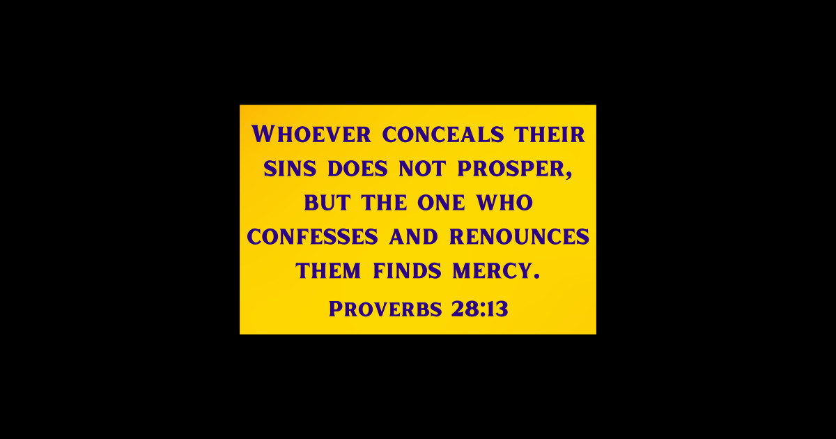 Bible Verse Proverbs 28:13 - Proverbs 28 13 - Posters and Art Prints ...
