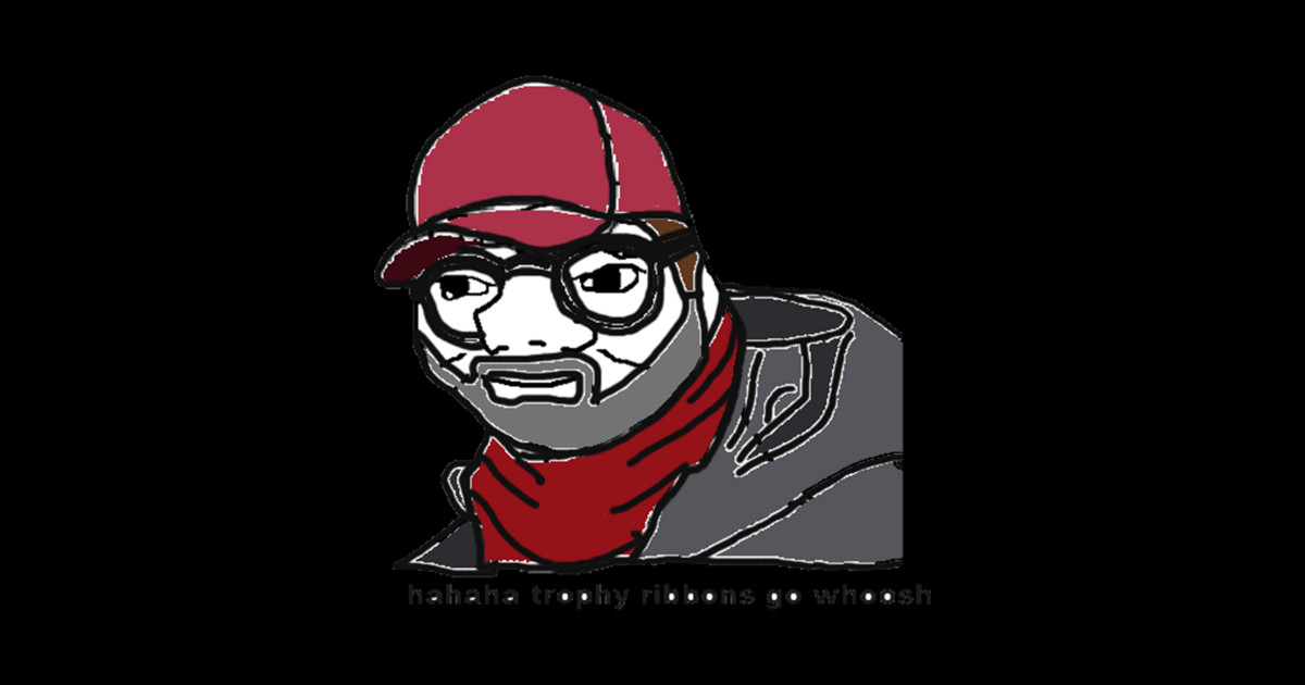 trophy ribbons go whoosh - Liverpool - Sticker | TeePublic