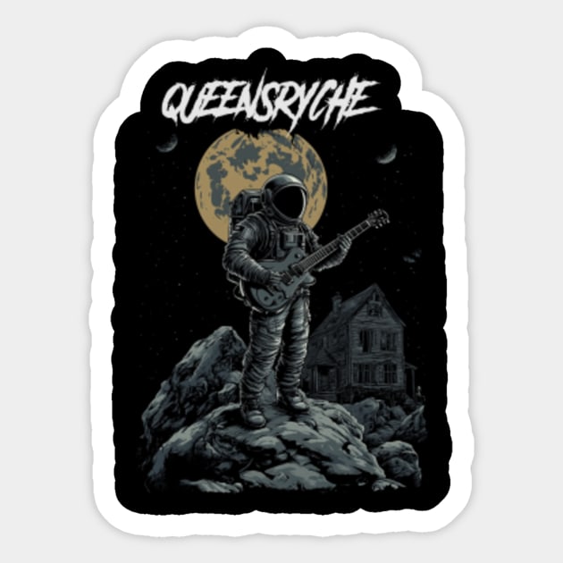 QUEENSRYCHE VTG FAN ART - Queensryche Vtg - Sticker | TeePublic