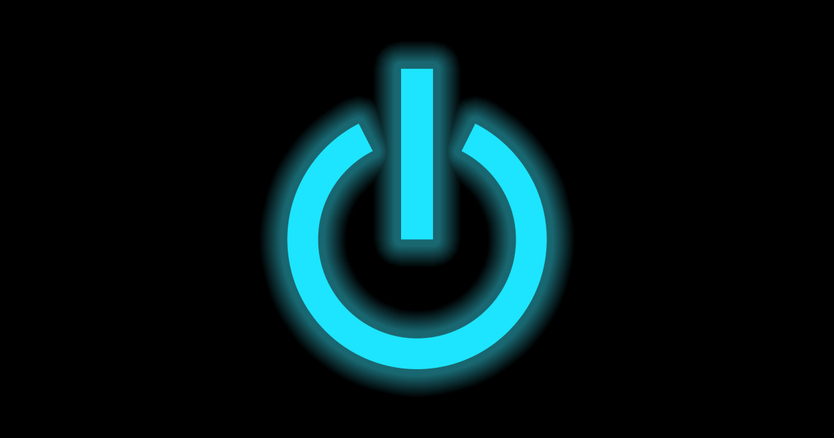 Power Button - Power Button - Sticker | TeePublic