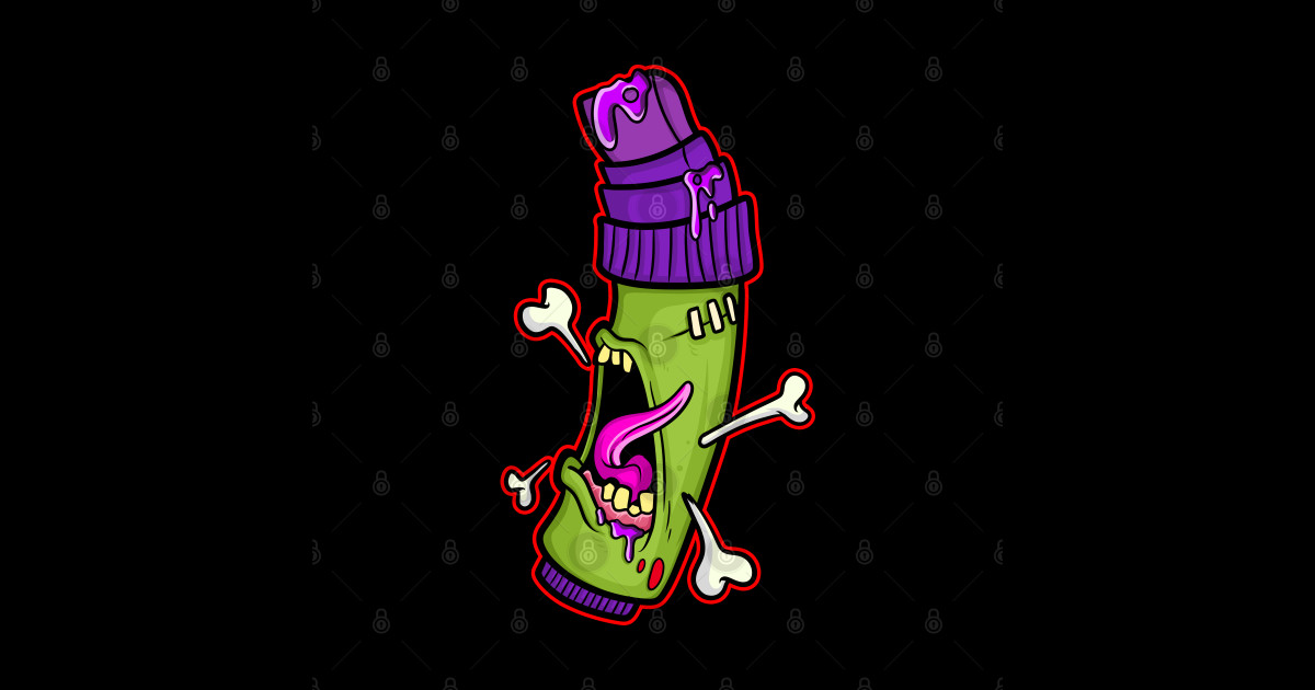 zombie marker - Urban Clothing - Sticker | TeePublic