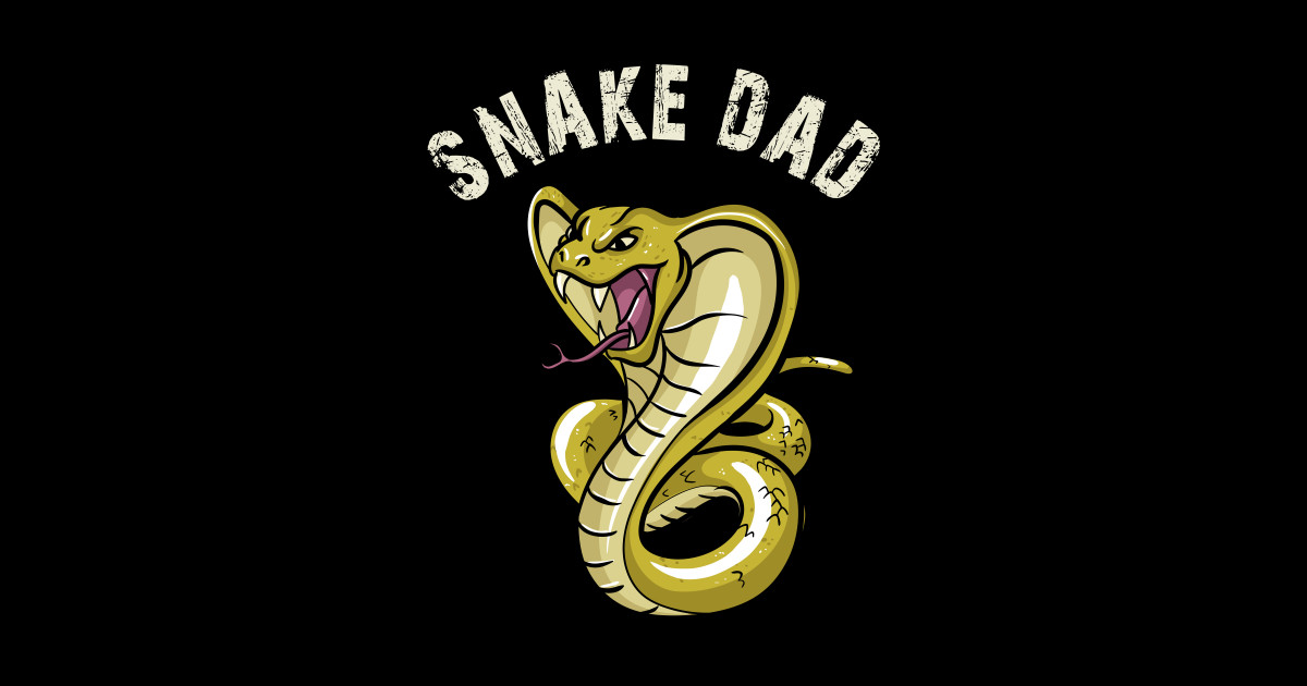 Snake Dad - Snake Dad - Sticker | TeePublic