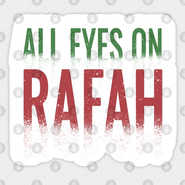All-Eyes-On-Rafah - All Eyes On Rafah - Sticker | TeePublic