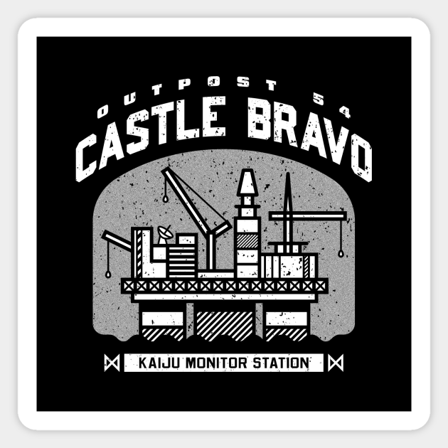 Monarch Outpost 54 - Castle Bravo - Sticker | TeePublic