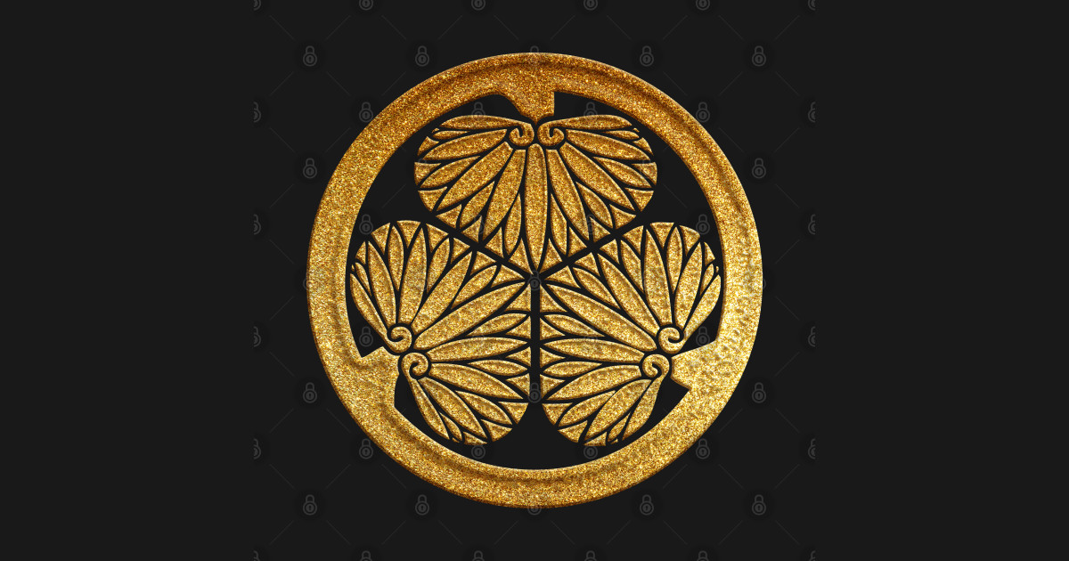 Tokugawa Aoi Kamon - Japanese Kamon - T-Shirt | TeePublic