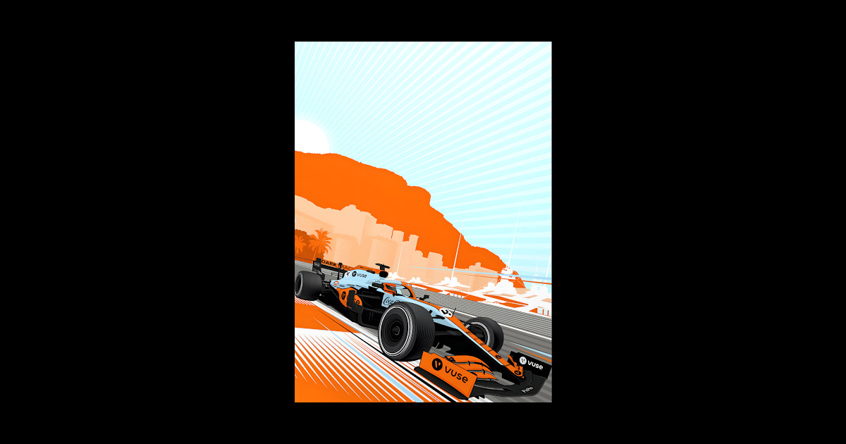 Formula 1 Mclaren - Formula 1 Mclaren - Sticker | TeePublic
