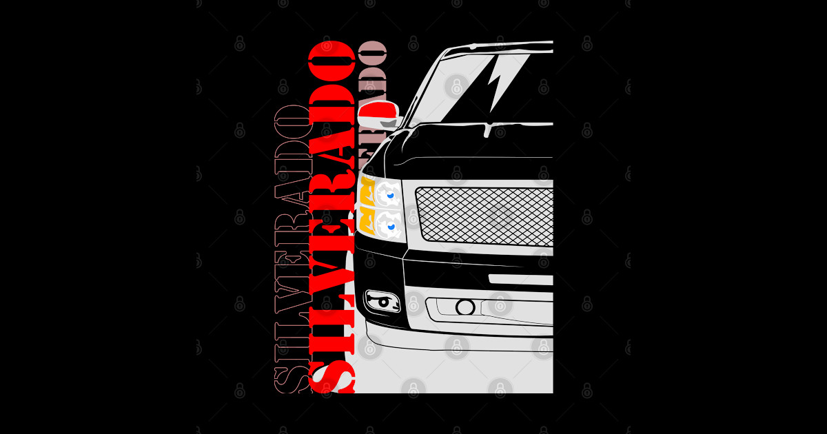 Silverado 2010 - Chevrolet Silverado - Sticker | TeePublic