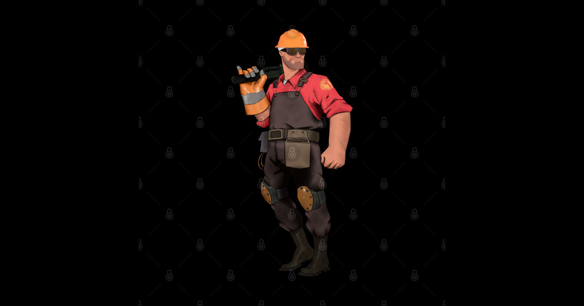 Dispenser Boy Engineer - Team Fortress 2 - Engineer - Posters and Art ...