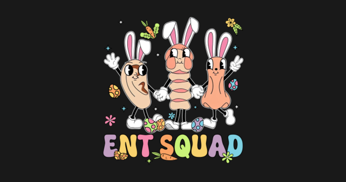 Bunny Easter ENT Squad Ear Nose And throat Otolaryngologist - Bunny ...