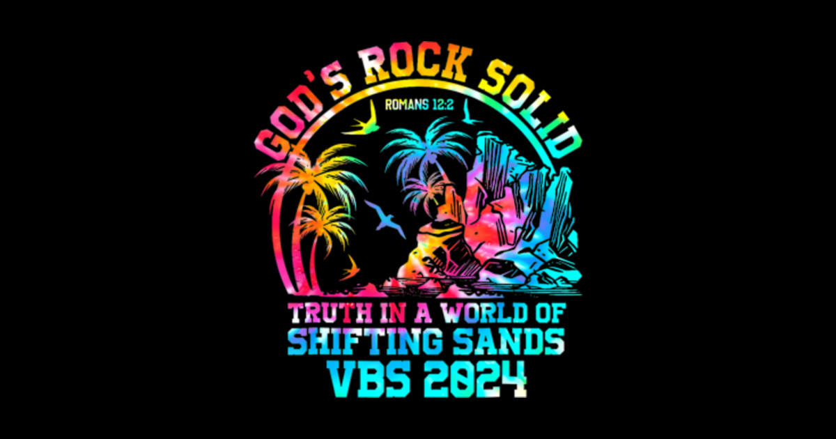 Gods Rock Solid Beach Vbs 2024 Retro Breaker Rock Beach - Gods Rock Solid Beach - Hat | TeePublic