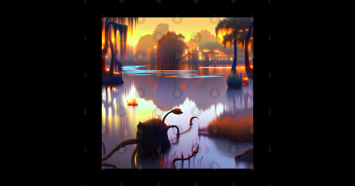 Exuberant Bayou - Exuberant - Sticker | TeePublic