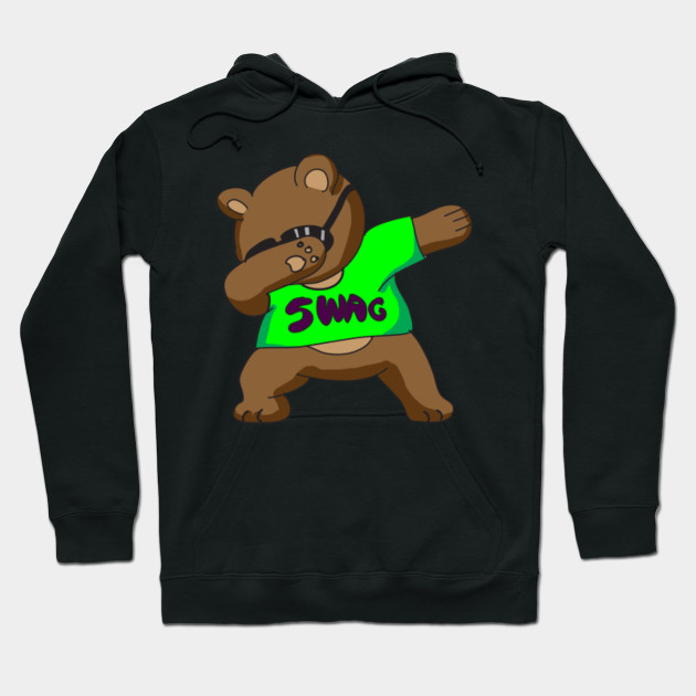 Dabbing Bear - Adorable Animal T-Shirt - Bear - Hoodie | TeePublic