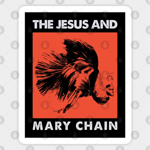 Jesus & Mary Chain Fanart - Jesus And Mary Chain - Sticker | TeePublic
