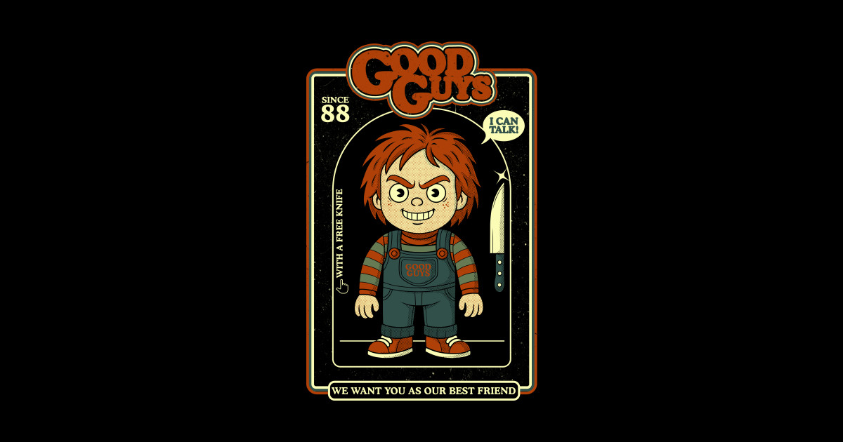 Good Guys - Chucky - Sticker | TeePublic