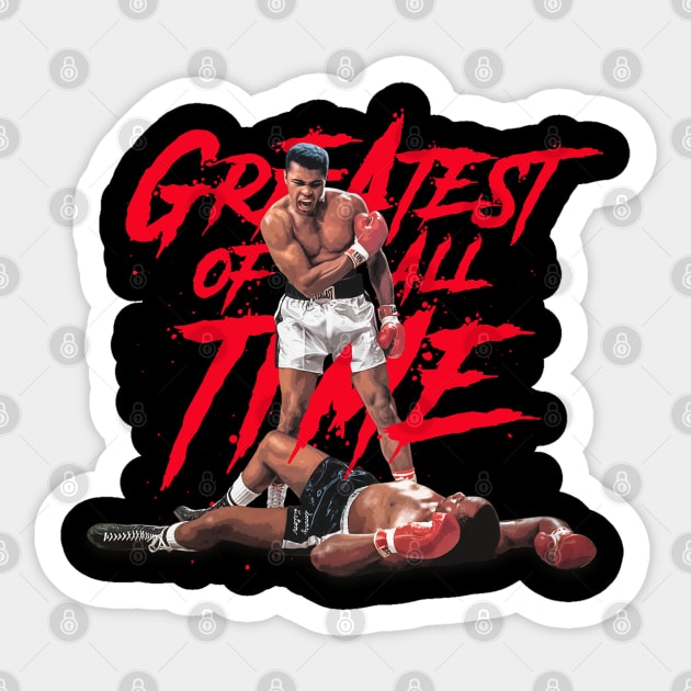 Muhammad Ali - Boxing - Sticker | TeePublic