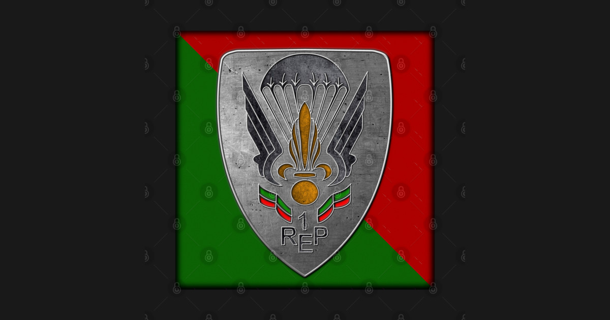 French Foreign Legion Parachute - French Foreign Legion Parachute - T ...