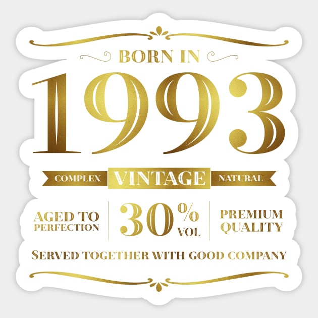 30 Years Label - Thirty Years - Sticker | TeePublic