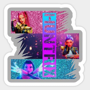 Huntrix Stickers for Sale | TeePublic