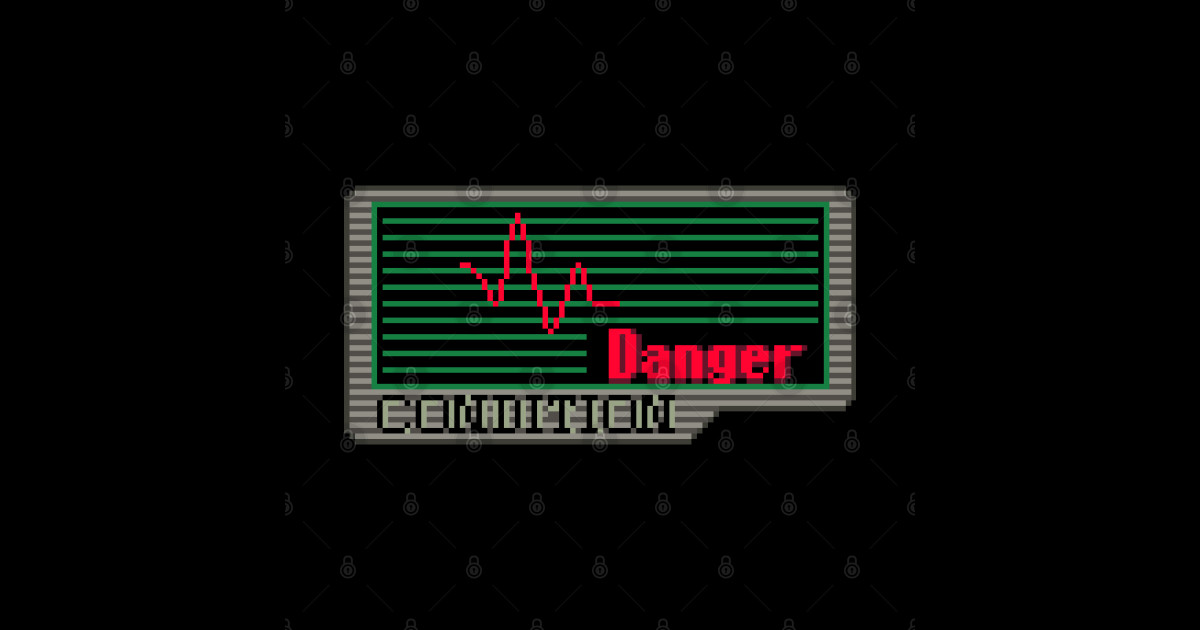 Resident Evil Status Pixel Art - Resident Evil - Sticker | TeePublic