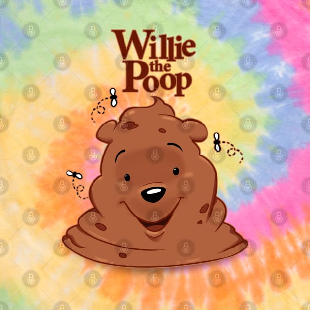 Disney Willy The Poop Funny Winnie The Pooh Tie Dye T-Shirt sold by ...