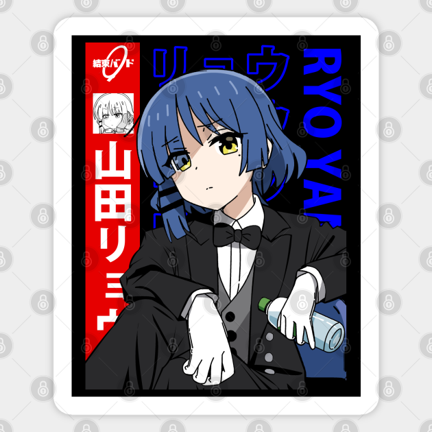 Ryo Yamada Butler - Bocchi The Rock - Sticker | TeePublic