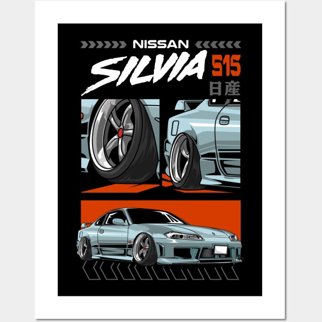 Iconic Silvia S15 Car - Iconic Silvia S15 Car - Posters and Art Prints ...