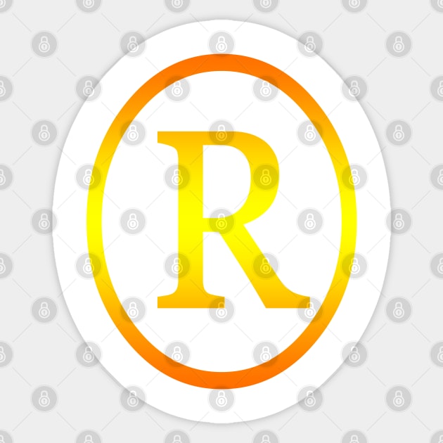 Registered Trademark Symbol - Registered Trademark Symbol - Sticker ...