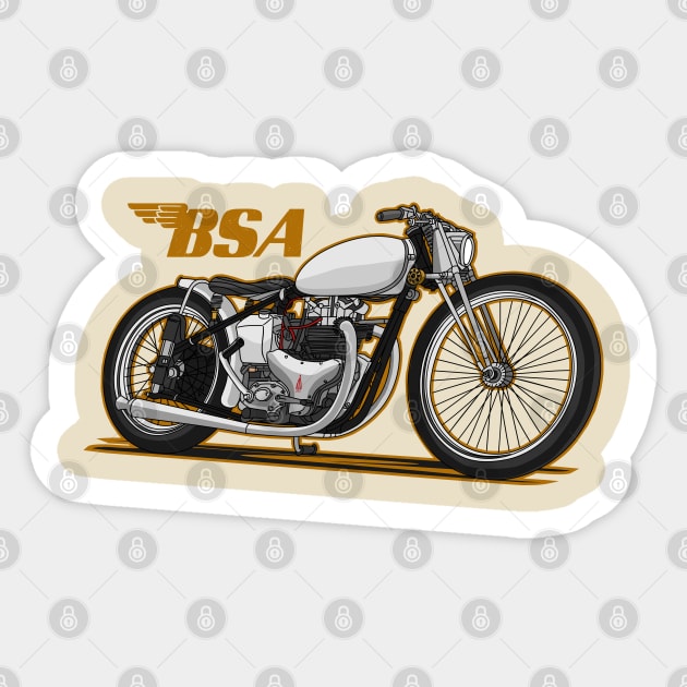 bsa motorcycles - Bsa Motorcycles - Sticker | TeePublic