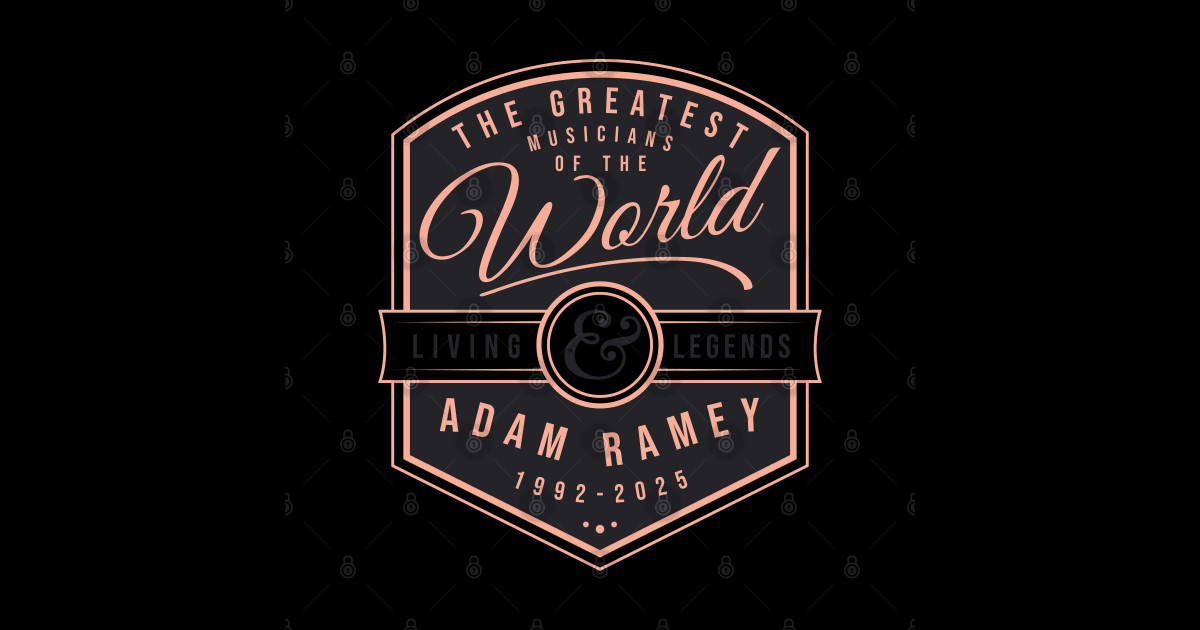 Adam Ramey 7/6/26 1992 2025 Music D5004 - Adam Ramey - Posters and Art ...