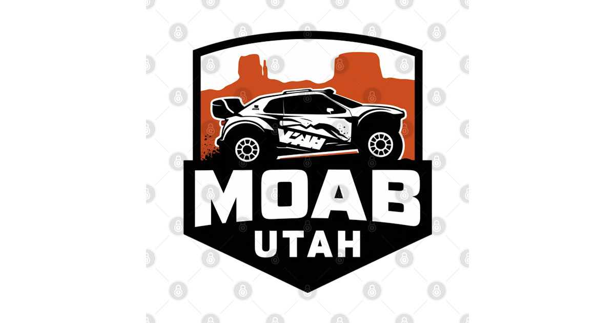Offroading Moab Utah - Moab - T-Shirt | TeePublic