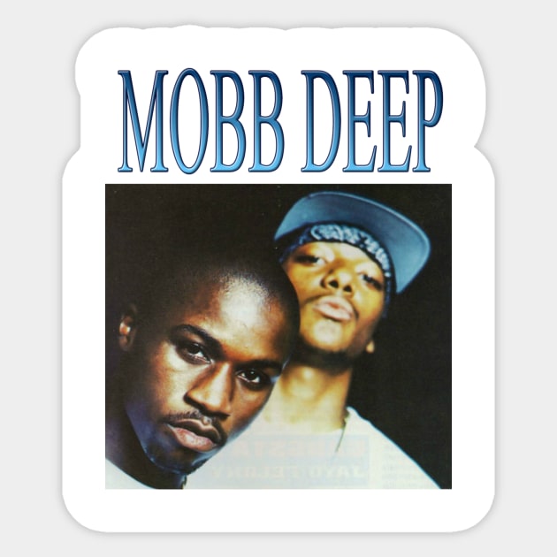 MOBB DEEP 90s HIP HOP VINTAGE RETRO DESIGN - Mobb Deep 90s - Sticker ...