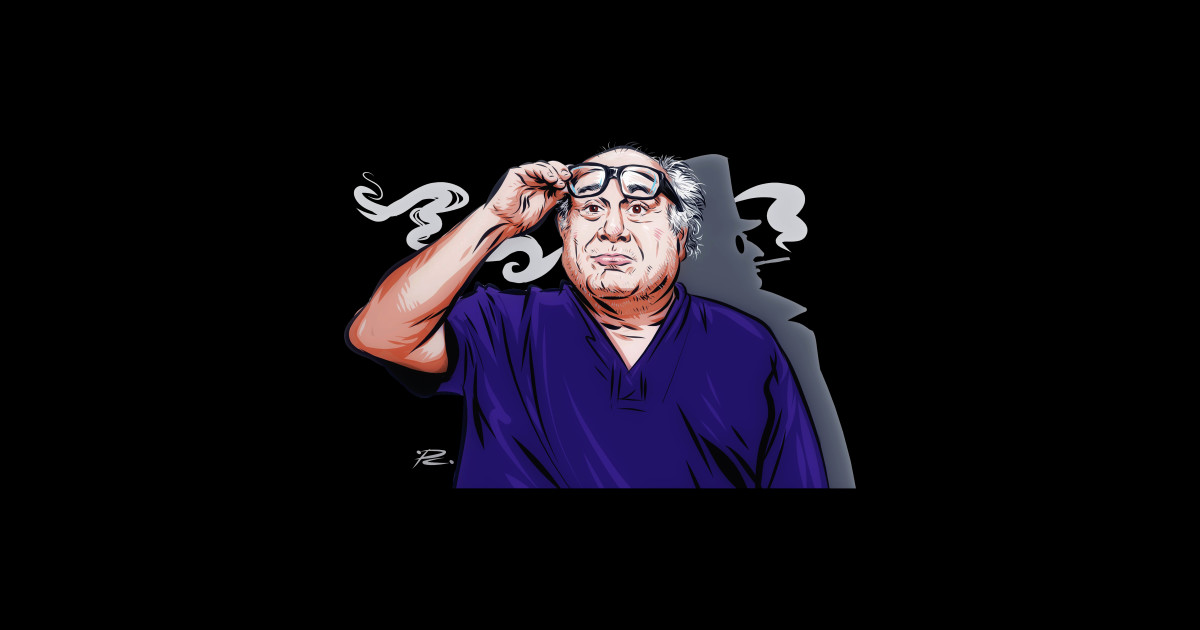 Danny DeVito - An illustration by Paul Cemmick - Danny Devito - Sticker ...