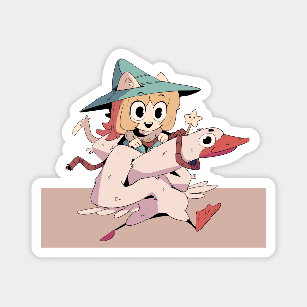 Noose and Goose - Witchy Girl - Magnet | TeePublic