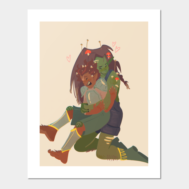 Beverly and Moonshine - Naddpod - Posters and Art Prints | TeePublic