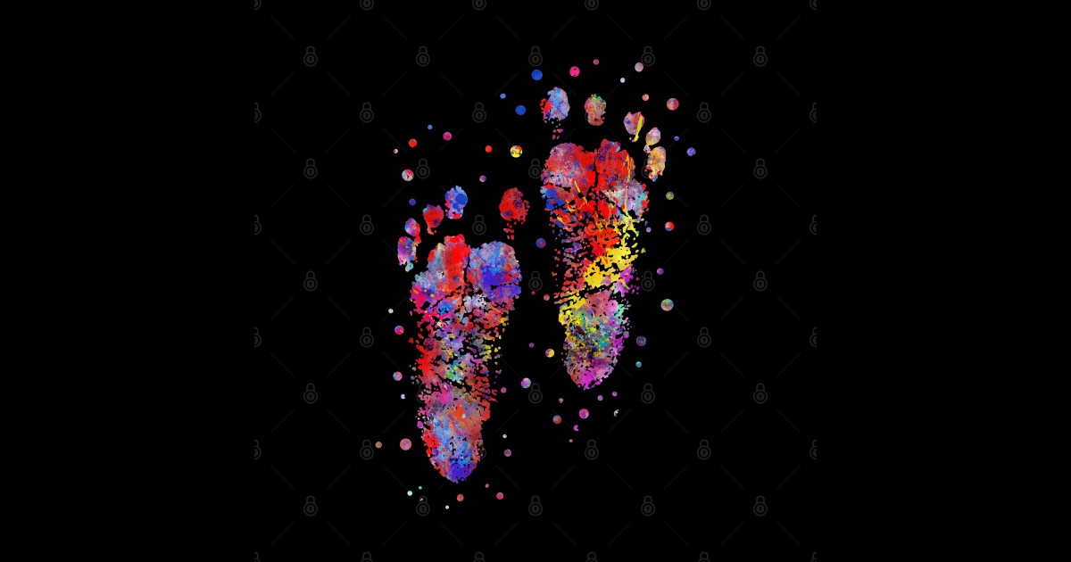 Footprint - Footprint - Sticker | TeePublic