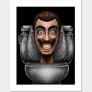 Skibidi Toilet Posters and Art Prints for Sale | TeePublic