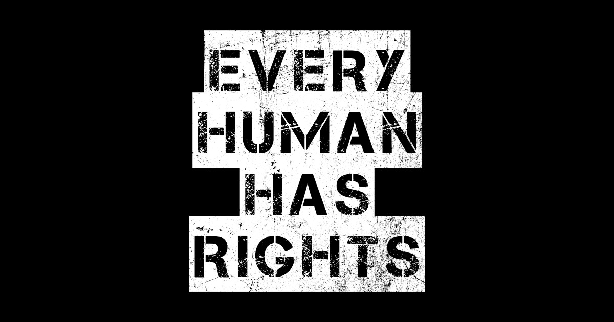 EVERY HUMAN HAS RIGHTS Political Protest Vintage - Human Rights ...
