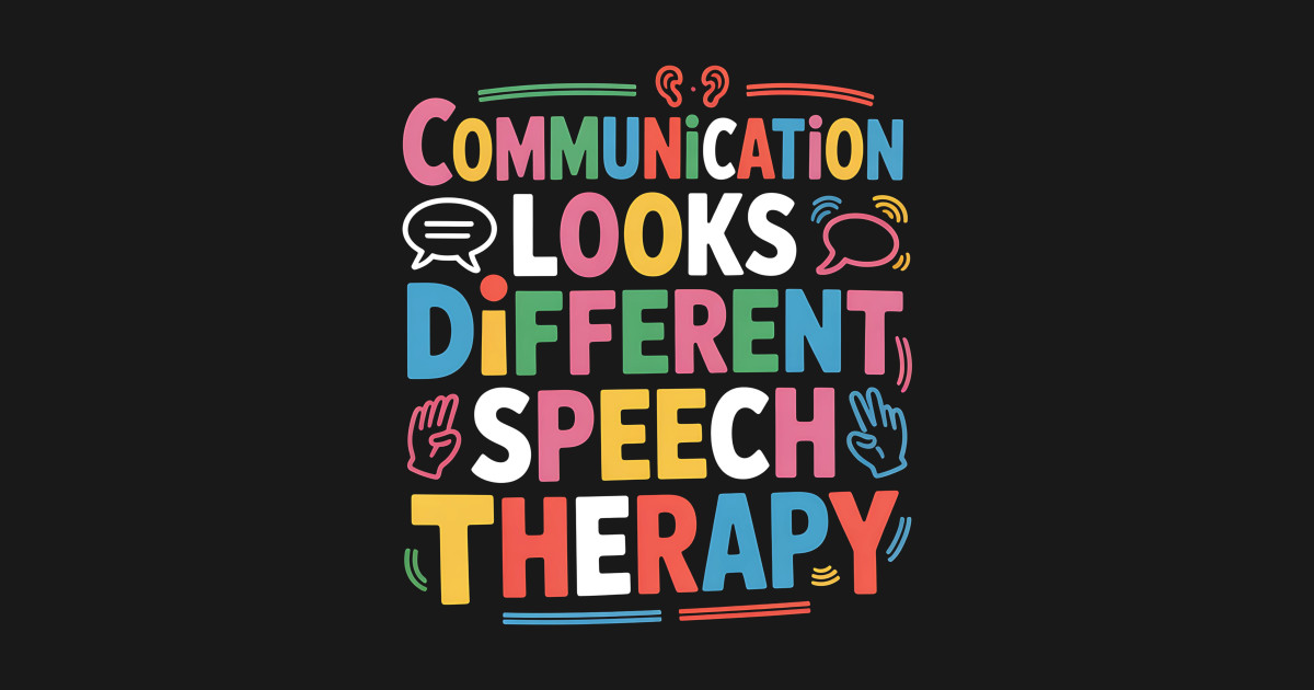 Communication Looks Different Speech Therapy - This is the perfect gift ...