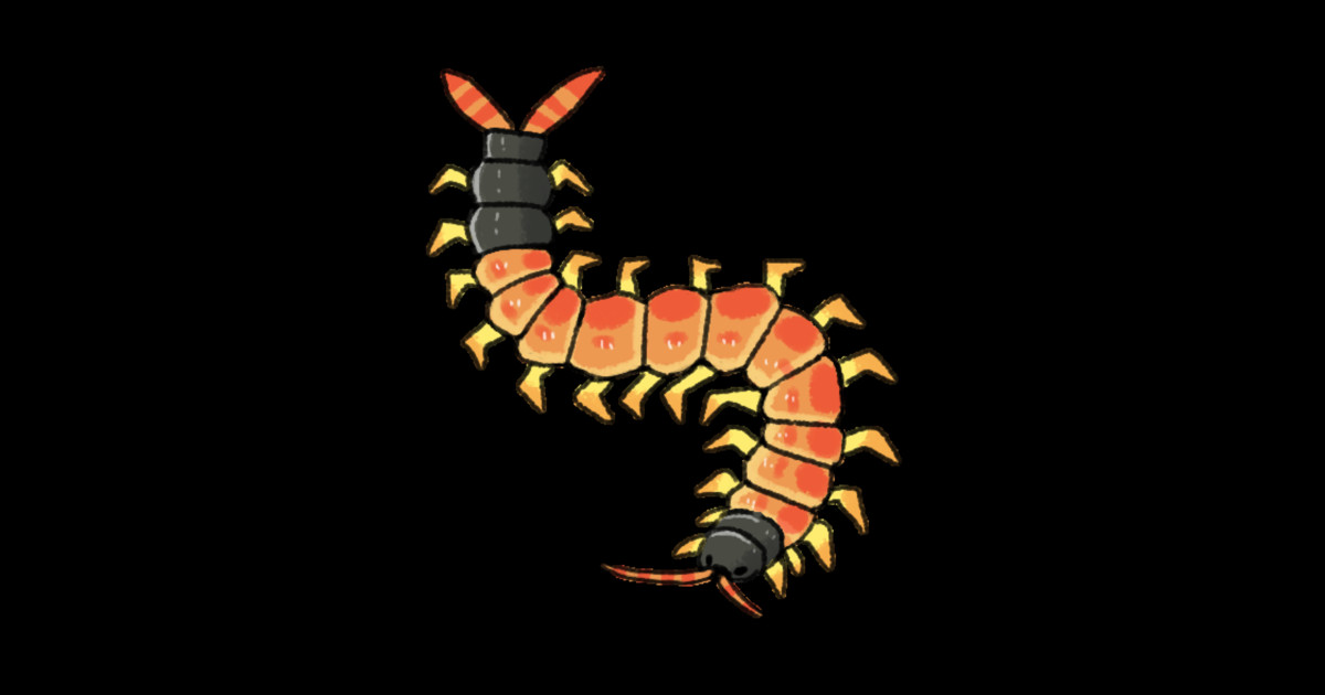 centipede - Bug - Sticker | TeePublic