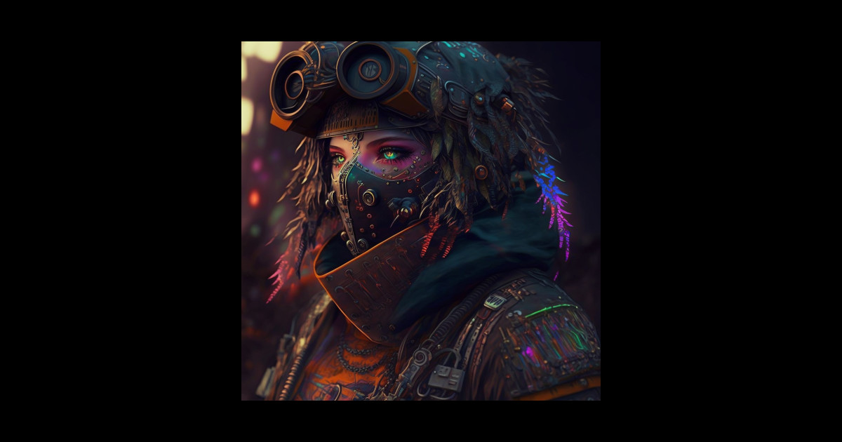 Post Apocalypse Series, Meet Riot - Aicreateworlds - Sticker | TeePublic