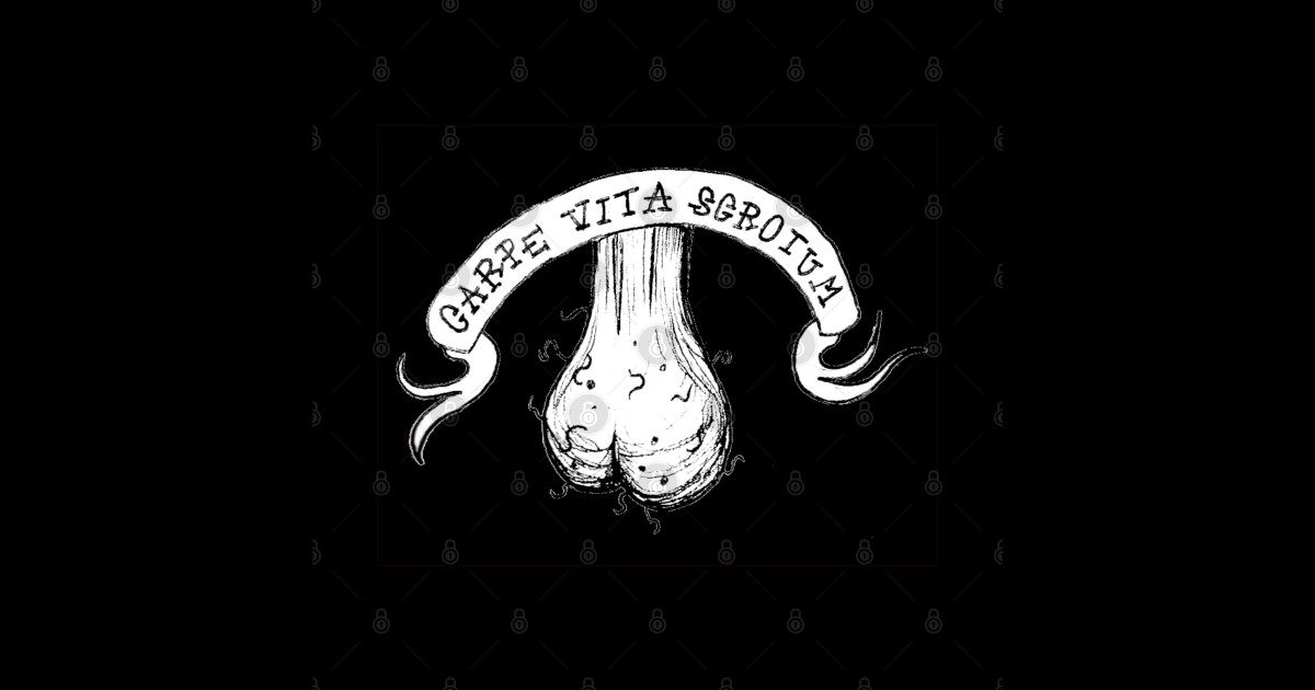 Carpe Vita Scrotum - Testicles - Sticker | TeePublic
