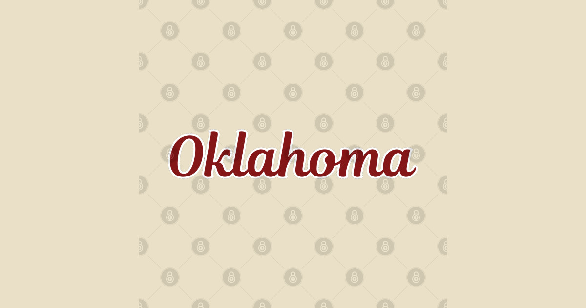 Oklahoma Script - Oklahoma - T-Shirt | TeePublic