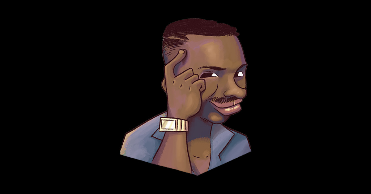 Think Meme - Think - Sticker | TeePublic