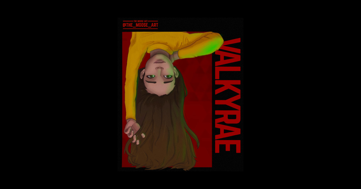 Valkyrae - Valkyrae - Sticker | TeePublic