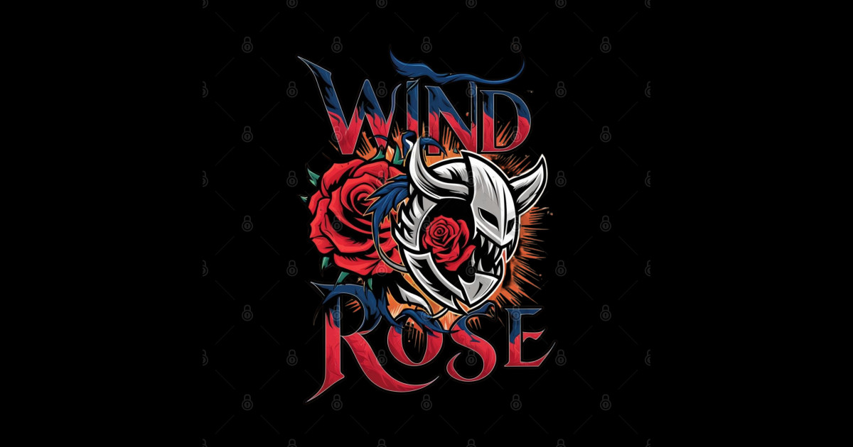 Wind rose band metal fan art - Wind Rose Band - Sticker | TeePublic