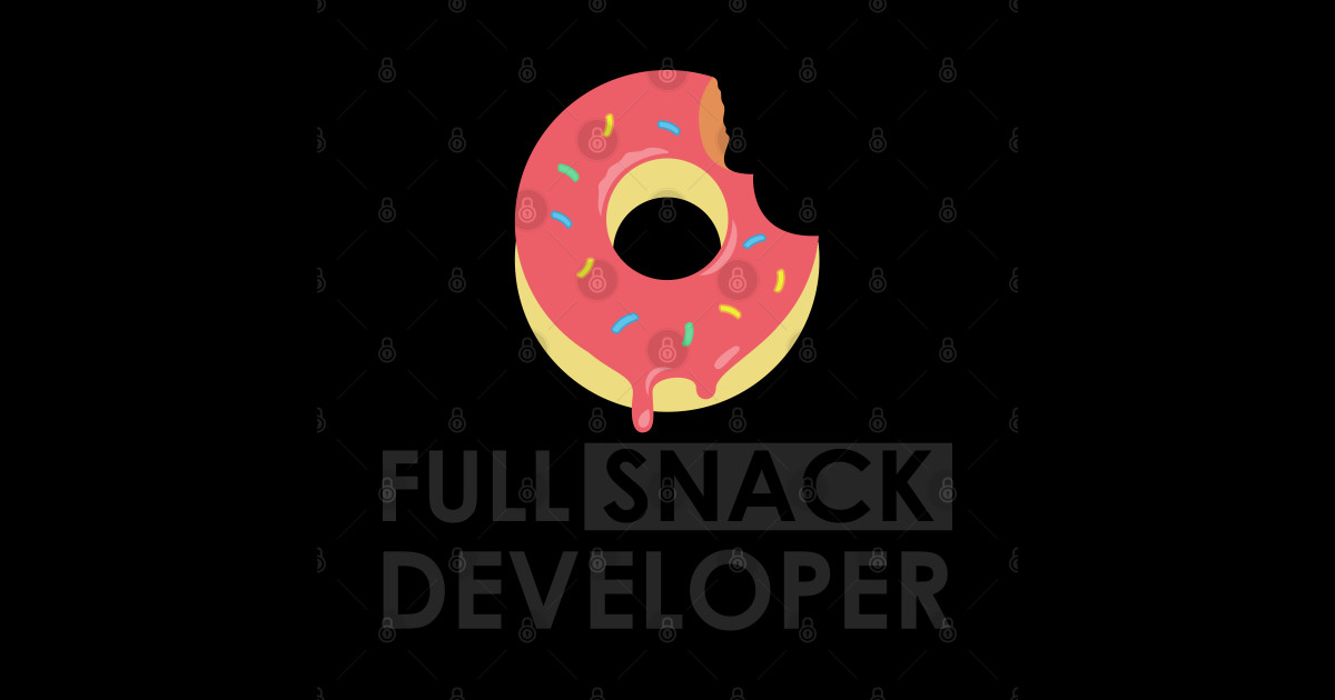 Full snack developer - Programmer - Sticker | TeePublic